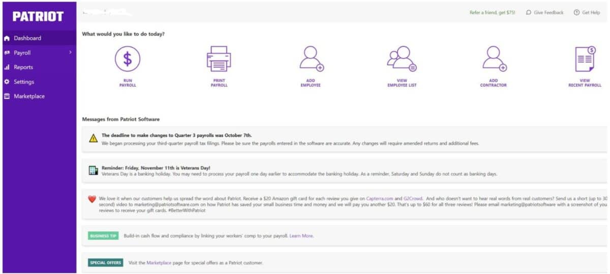 Patriot Payroll Software Review: Features, Pros & Cons