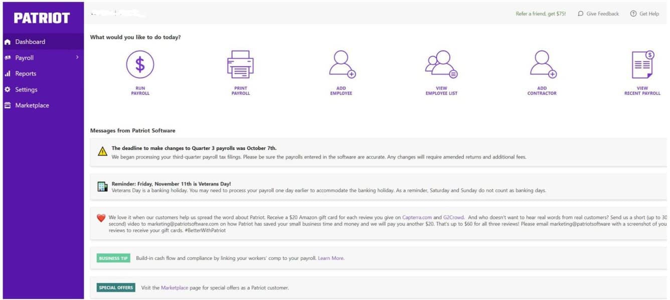 Patriot Payroll Software Review: Features, Pros & Cons