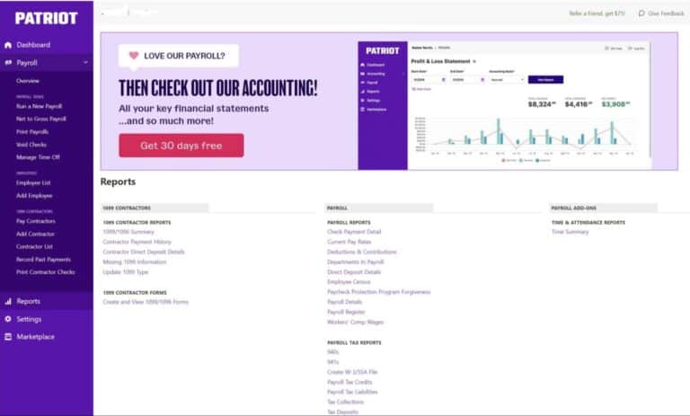 Patriot Payroll Software Review: Features, Pros & Cons